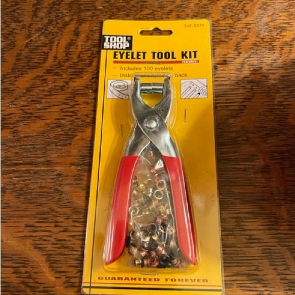 Tool Shop | Other | Tool Shop Eyelet Tool Kit Includes 0 Eyelids New ...